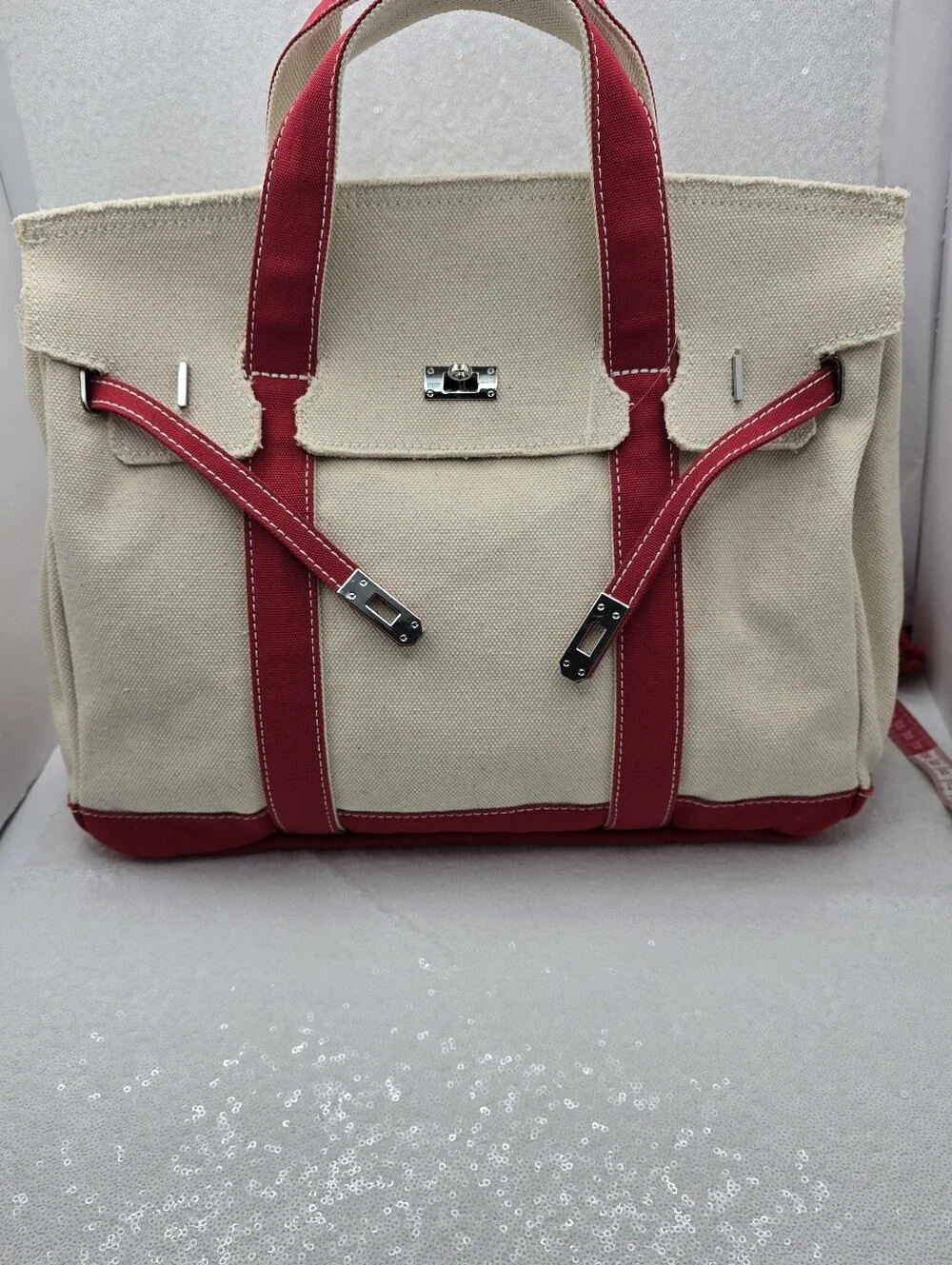 Sunwin | Bags | Boatkin Sunwin Madaket Large Classic Canvas Tote Bag ...
